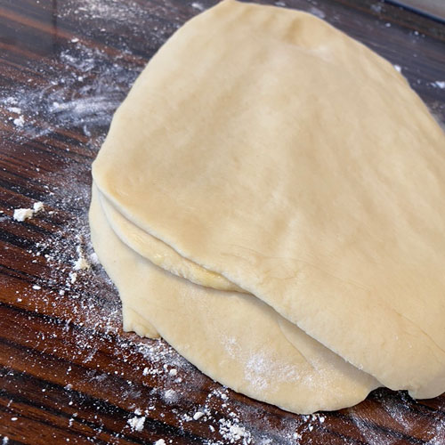 Schweineohren aus Blitz-Plunderteig ohne Ei - danielas foodblog